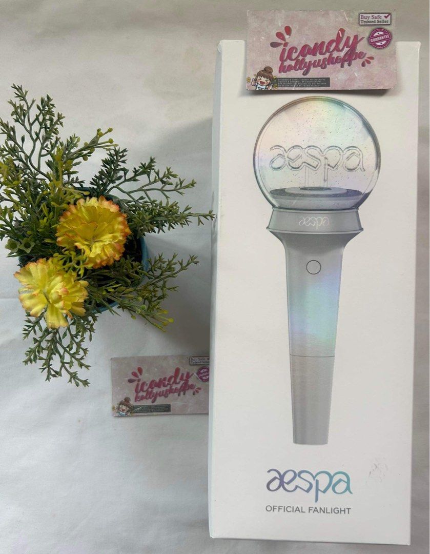 Aespa Official Lightstick, Hobbies & Toys, Memorabilia & Collectibles ...