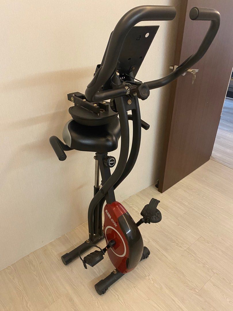 AIBI FOLDABLE UPRIGHT RECUMBENT BIKE AB-B775R, Sports Equipment ...