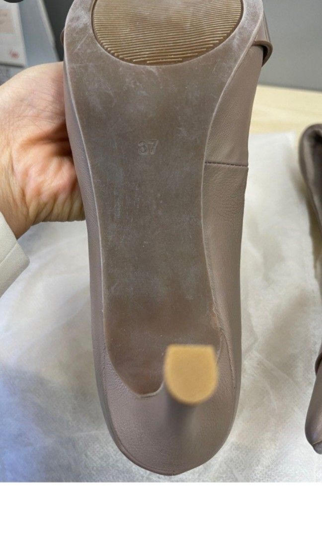 Alegra Nude High Heels Womens Fashion Footwear Heels On Carousell