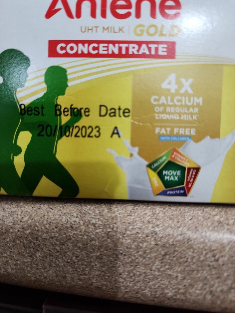 Anlene uht milk gold concentrate, Food & Drinks, Beverages on Carousell