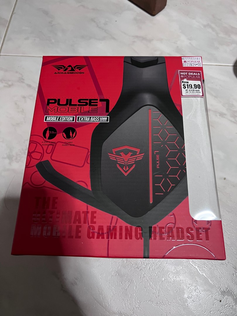 Armaggeddon headset pulse 7 mobile, Audio, Headphones & Headsets on ...
