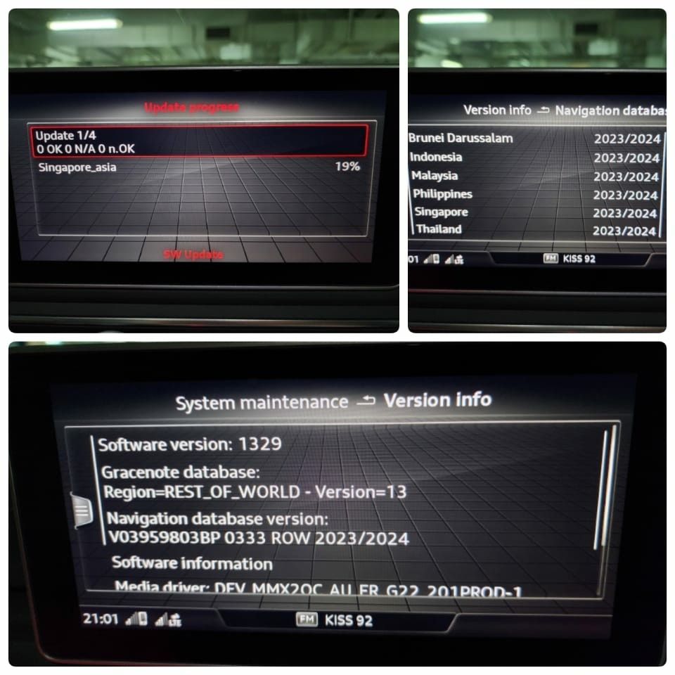 Audi MMI unlock unlimited Nagivation Map update for MIB2 A3/ A4/ A5/ A6 ...
