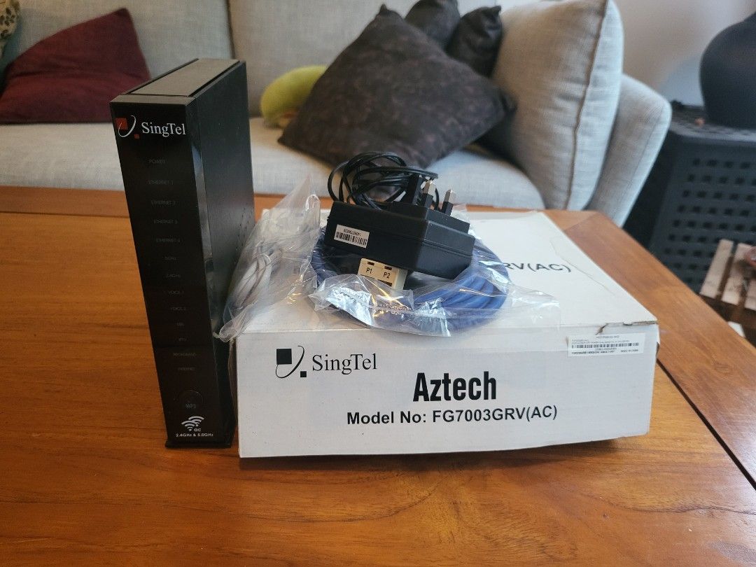 Aztech FG7003GRV wireless modem, Computers & Tech, Parts & Accessories ...