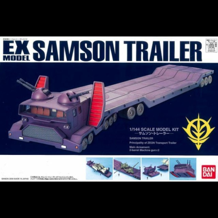 Bandai - Gundam - EX 29 EX Model 1/144 Samson Trailer, Hobbies & Toys ...
