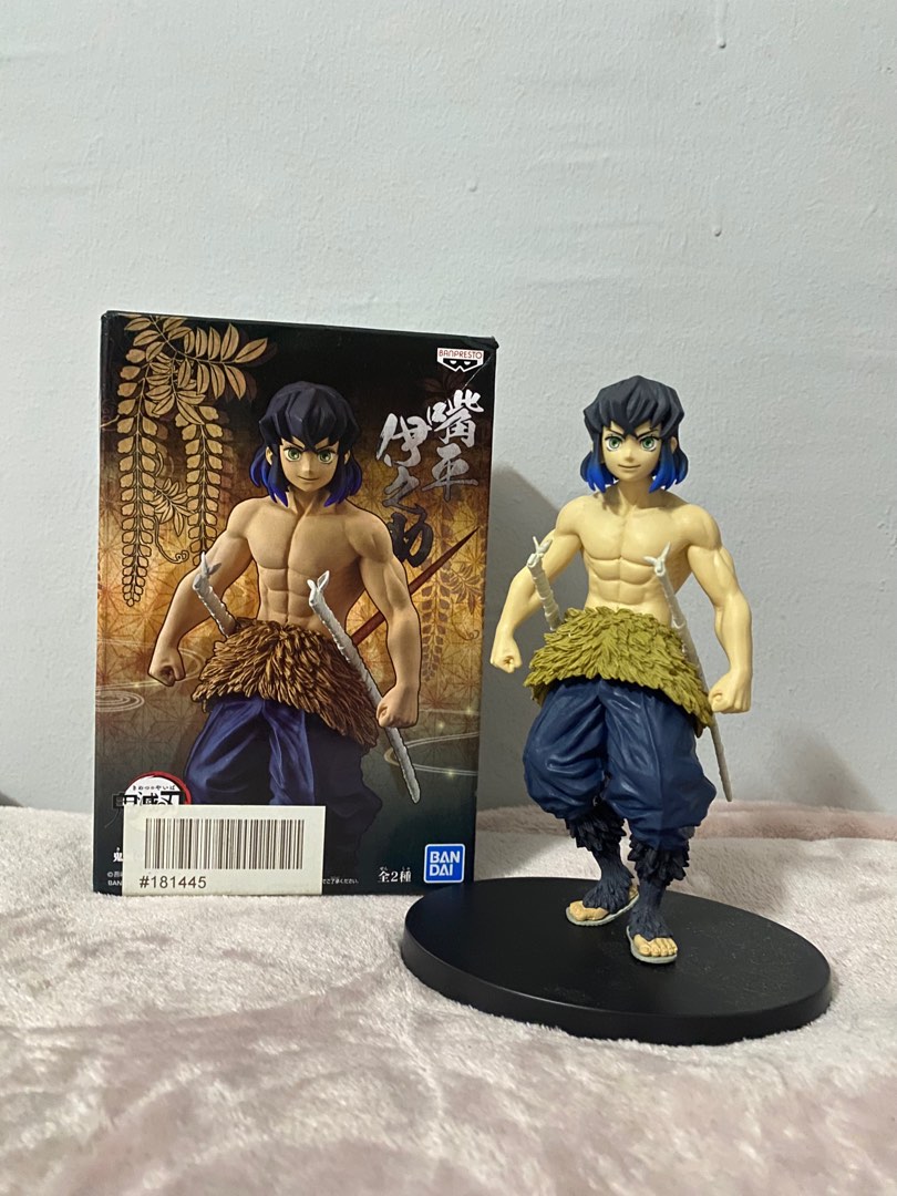 Bandai Demon Slayer Inosuke Hashibira Figura Collectible Toy Figurine ...