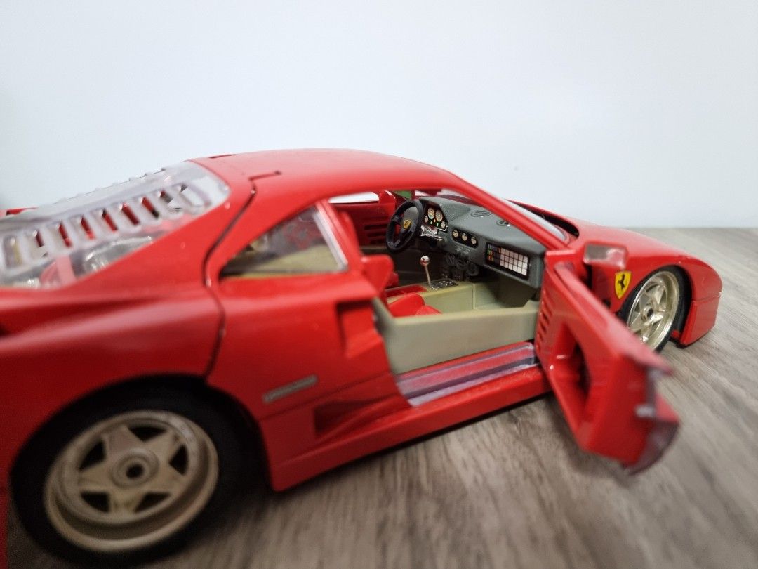 Ferrari F40 1987- Bburago 1/18 scale model car, Hobbies & Toys, Toys ...