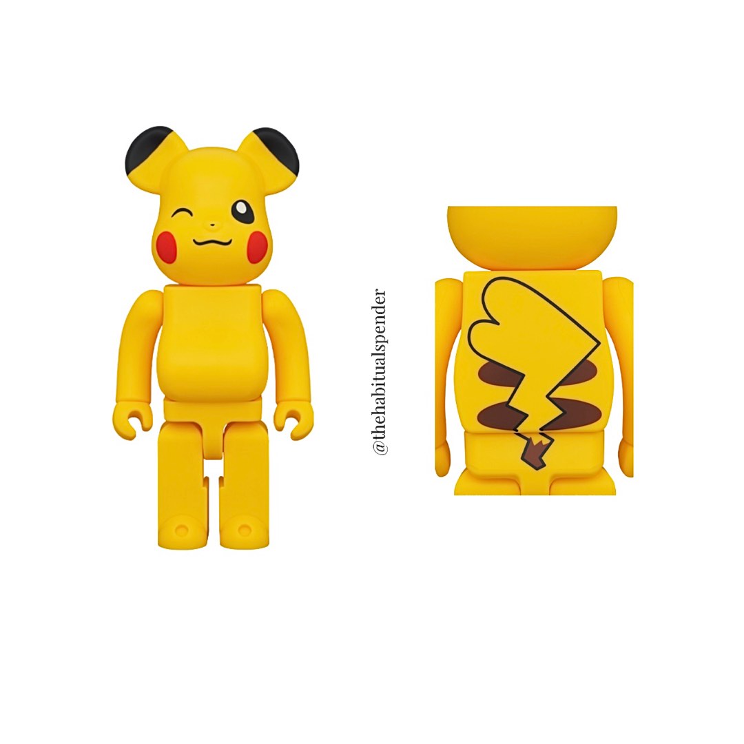 Bearbrick Pikachu Female Ver. 400%, Hobbies & Toys, Toys & Games on ...
