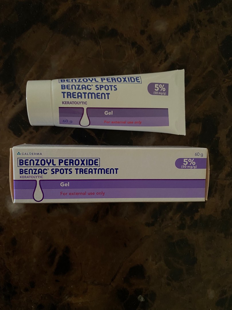Benzoyl peroxide cream, Beauty & Personal Care, Face, Face Care on ...