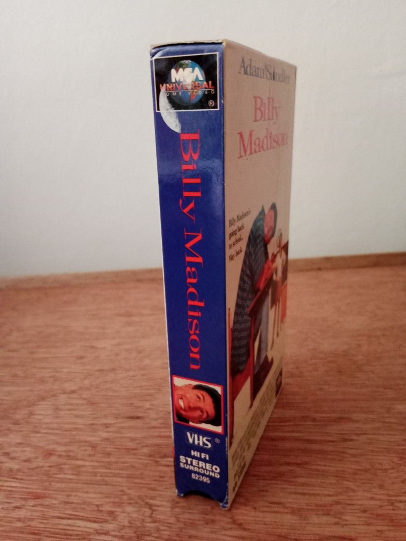 [Tested] Billy Madison VHS TAPE, Hobbies & Toys, Memorabilia ...