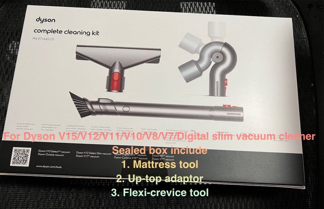 [BNIB] Dyson Complete Cleaning Kit, TV & Home Appliances, Vacuum ...