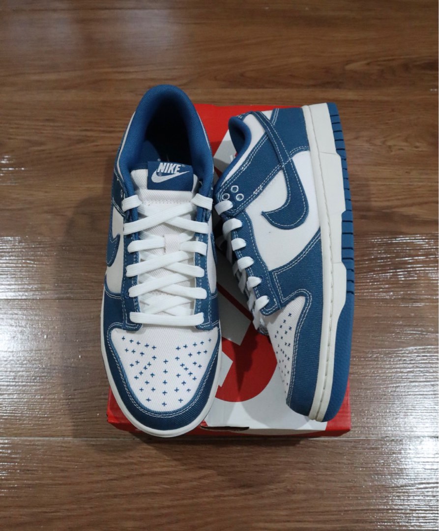 Brand New DS Nike Dunk Low Industrial Blue, Men's Fashion, Footwear ...