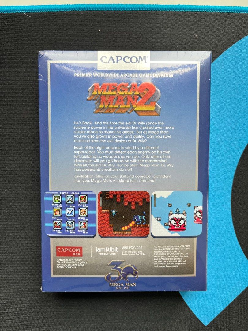 Brand new sealed - Megaman 2 aka Rockman 2 in Japan - 30 years ...