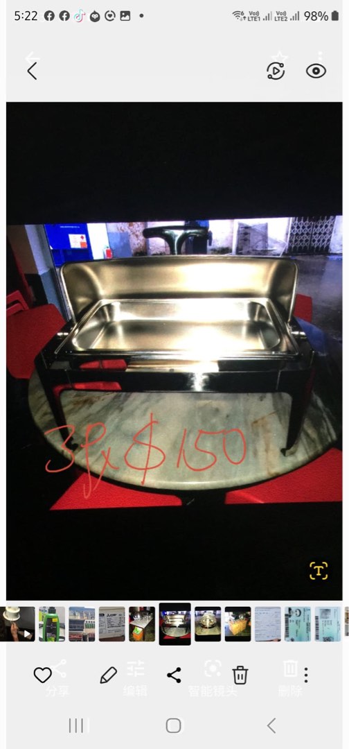 Yufeh Buffet Chafing dishes, TV & Home Appliances, Kitchen Appliances ...