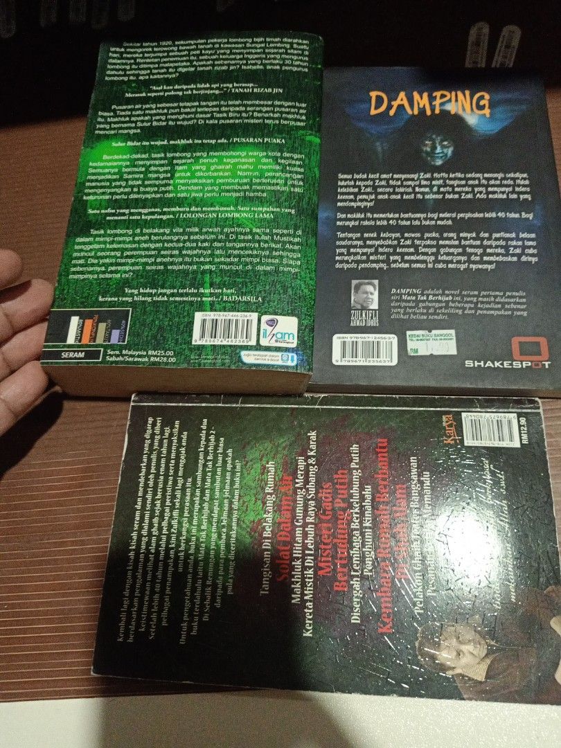 buku seram melayu - lombong damping, Hobbies & Toys, Books & Magazines ...
