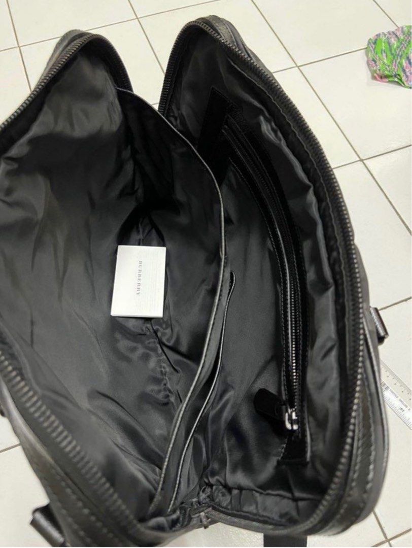 Burberry laptop bag, authentic, Men's Fashion, Bags, Sling Bags on ...