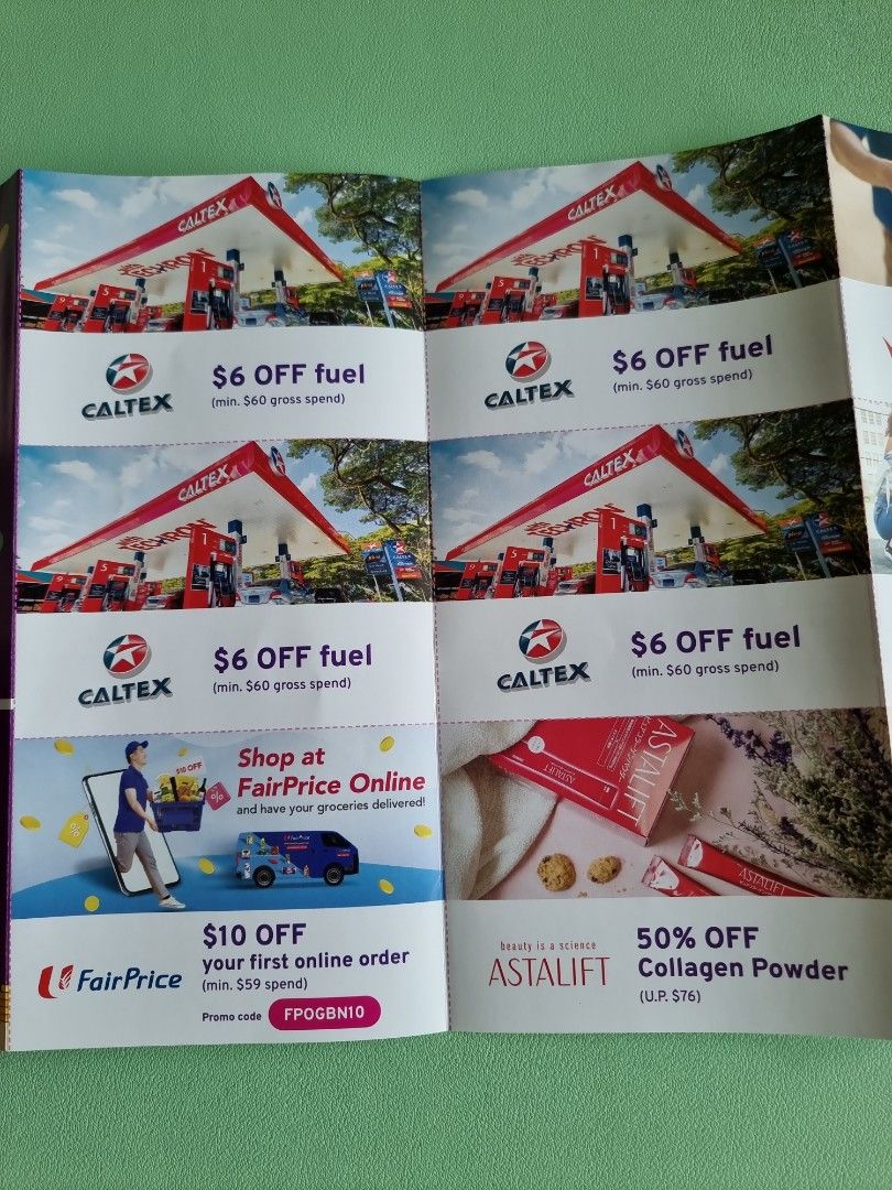Caltex vouchers $6 OFF LINK MEMBERS, Tickets & Vouchers, Vouchers on ...