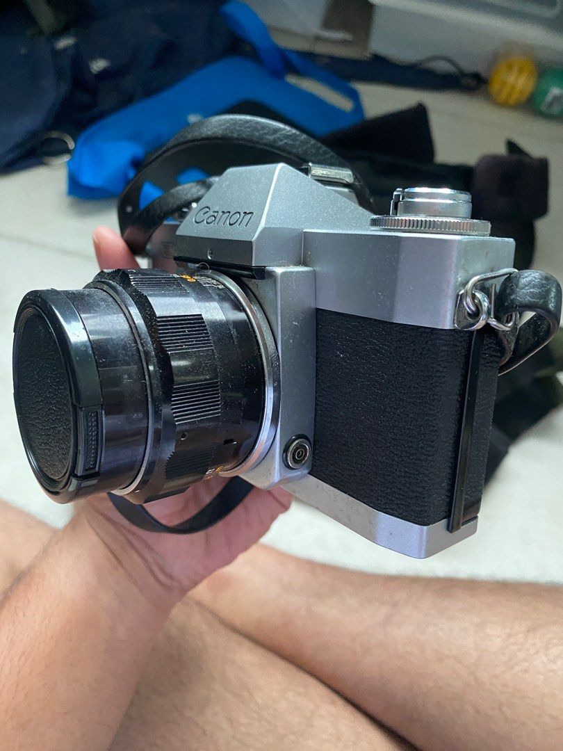Canon Ex Auto Film Camera, Photography, Cameras on Carousell