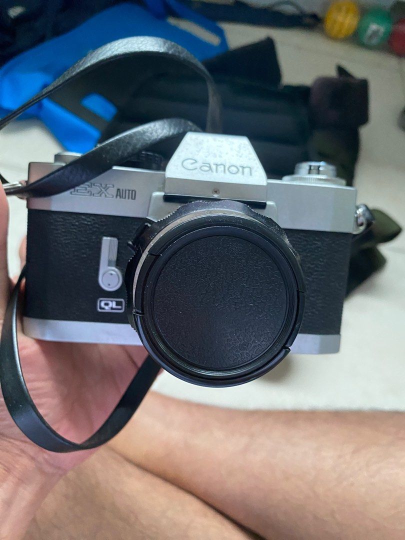 Canon Ex Auto Film Camera, Photography, Cameras on Carousell