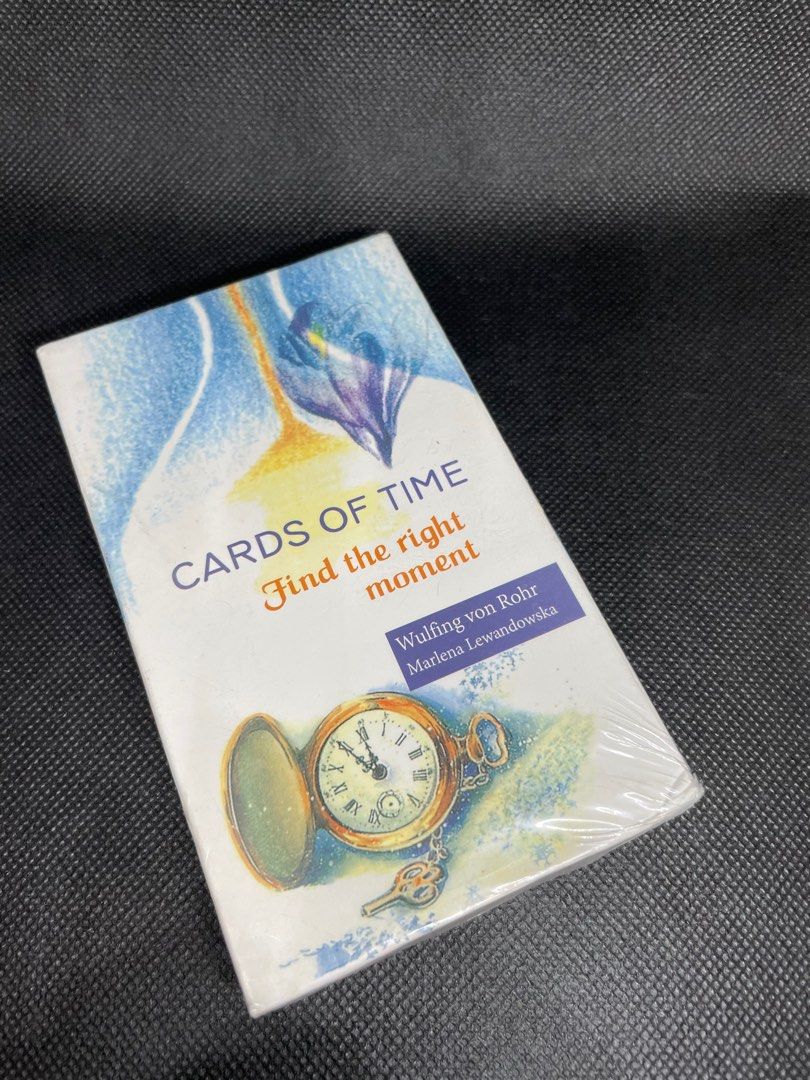 Cards of Time Oracle Deck Tarot, Hobbies & Toys, Toys & Games on Carousell