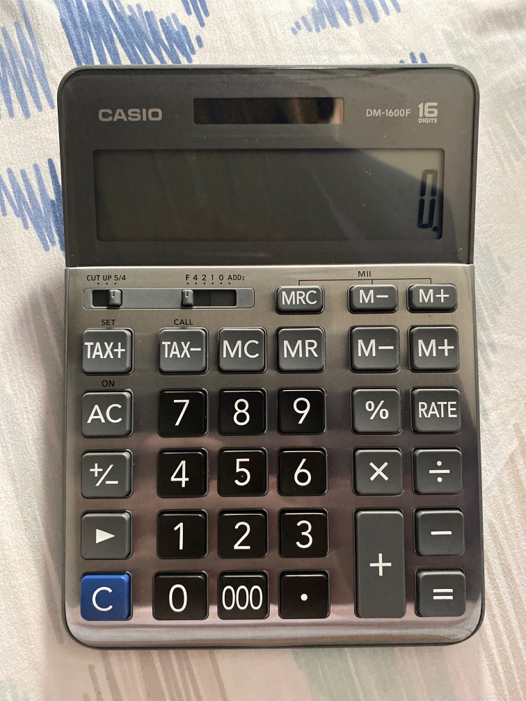 CASIO DM-1600F, Hobbies & Toys, Stationary & Craft, Stationery & School Supplies on Carousell