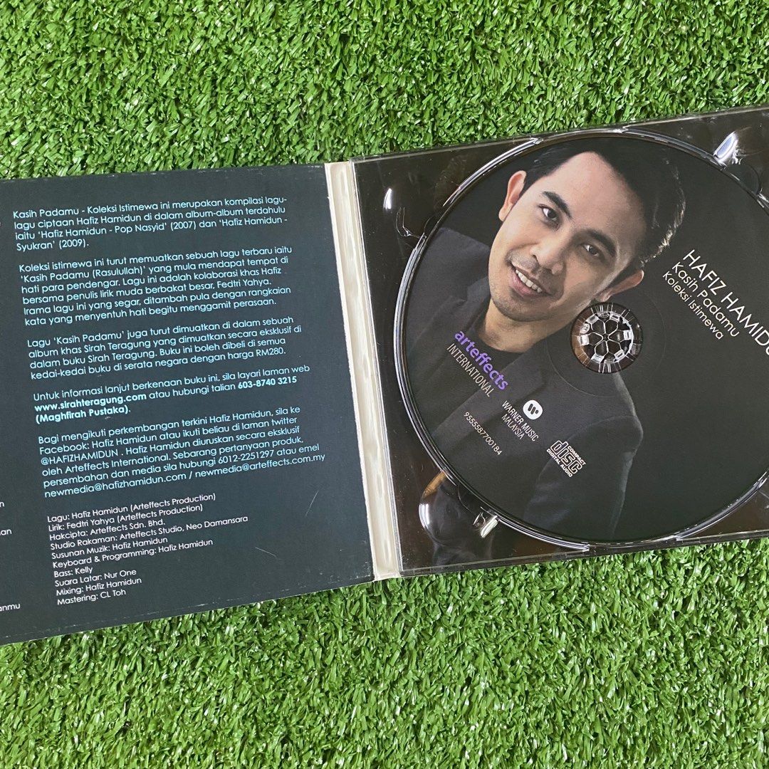 CD HAFIZ HAMIDUN kasih padamu, Hobbies & Toys, Music & Media, CDs ...