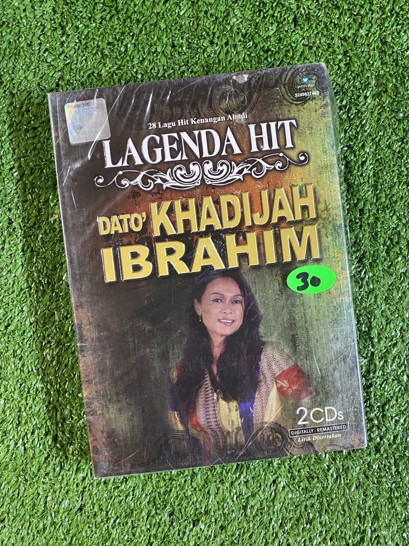 CD KHADIJAH IBRAHIM legenda hit (2CD), Hobbies & Toys, Music & Media, CDs & DVDs on Carousell