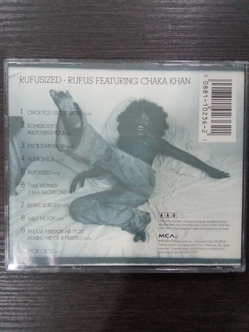 CD Rufus featuring Chaka Khan - Rufusized, Hobbies & Toys, Music ...