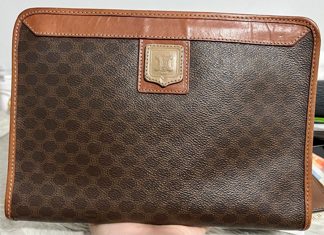 CELINE PARIS Vintage Clutch Bag, Luxury, Bags & Wallets on Carousell