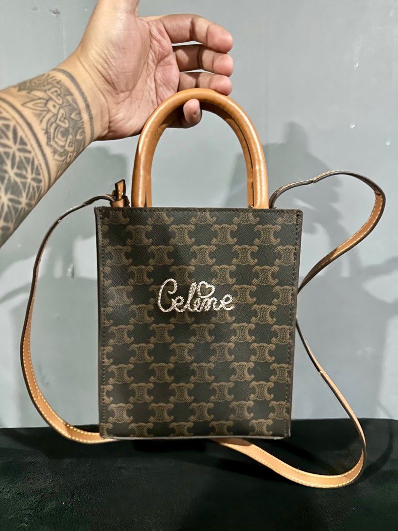 CELINE small sling bag (authentic), Luxury, Bags & Wallets on Carousell