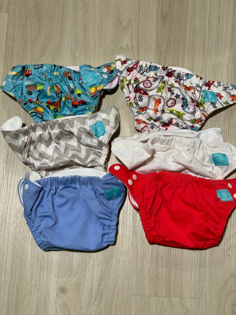 Charlie Banana & Moo Moo Kow Reusable Clothes Diapers, Babies & Kids ...
