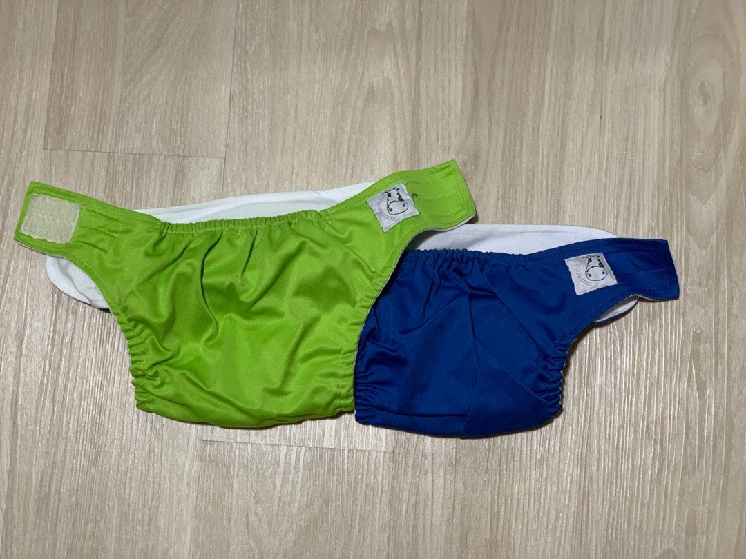 Charlie Banana & Moo Moo Kow Reusable Clothes Diapers, Babies & Kids ...