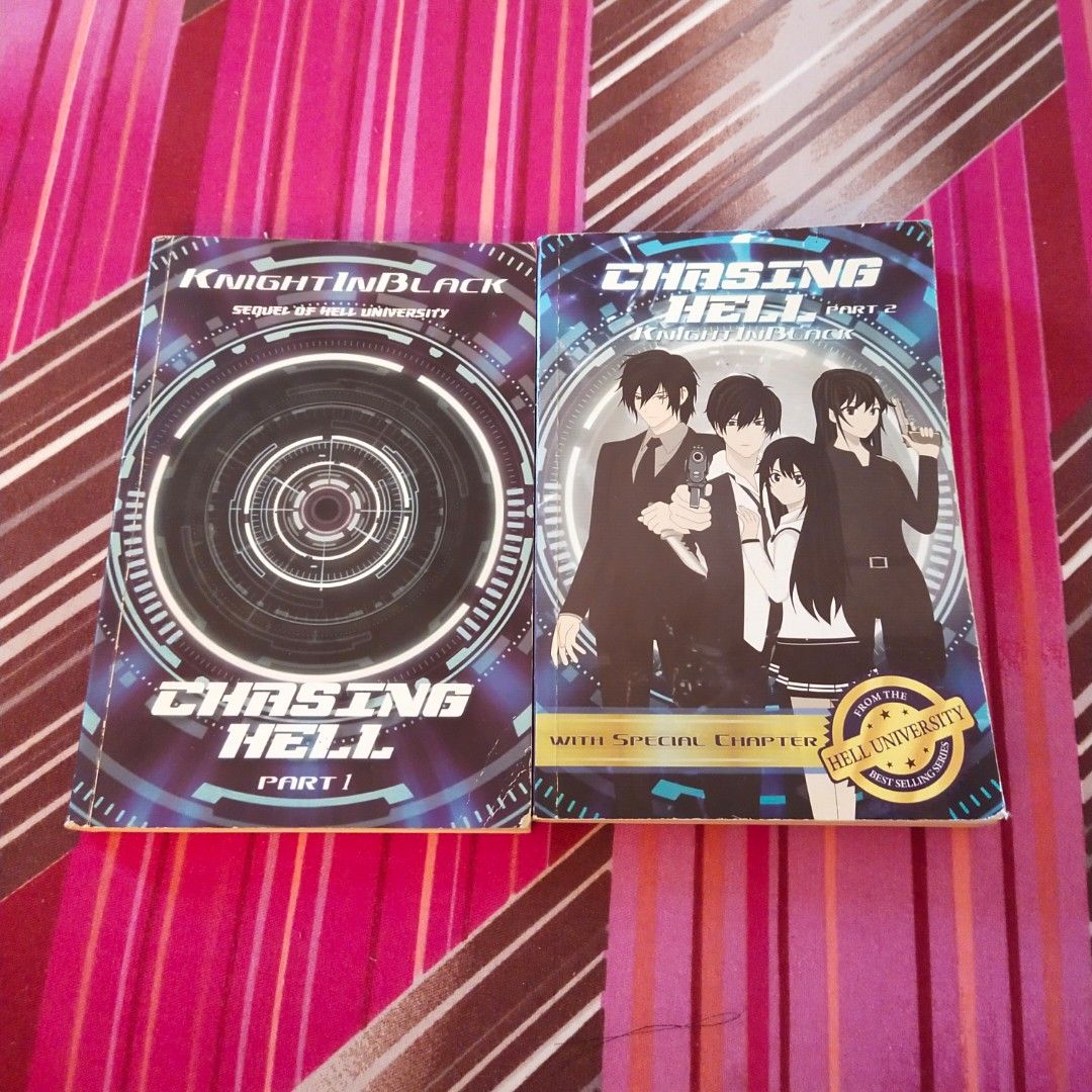 CHASING HELL PART 1 AND 2 BY KNIGHTINBLACK WATTPAD BOOK, Hobbies & Toys, Books & Magazines ...
