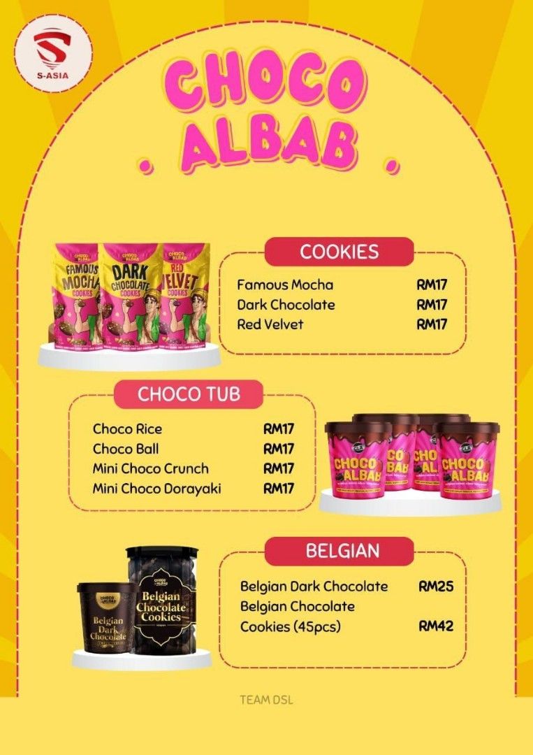 Choco Albab, Food & Drinks, Packaged & Instant Food on Carousell