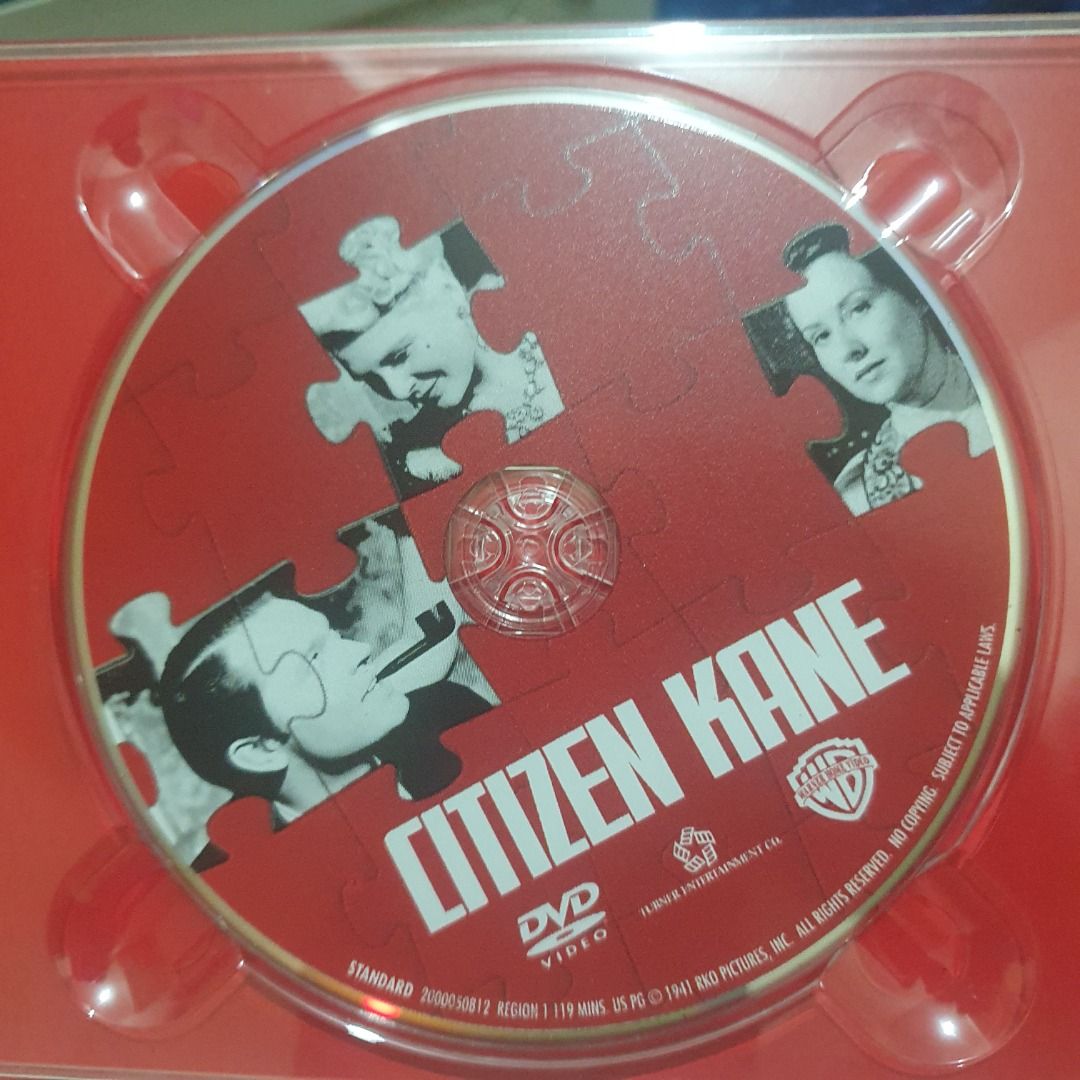 Citizen Kane 70th - 3-Disc DVD with collectible booklet and art cards on Carousell