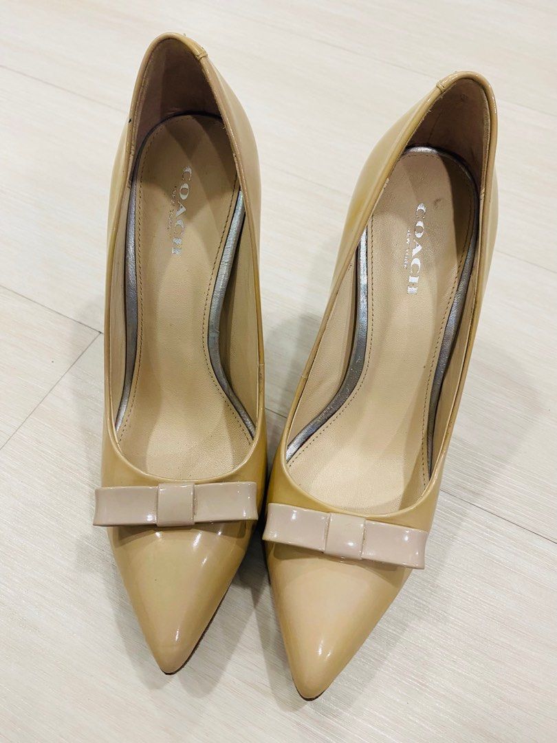 Coach Heels, Women's Fashion, Footwear, Heels on Carousell
