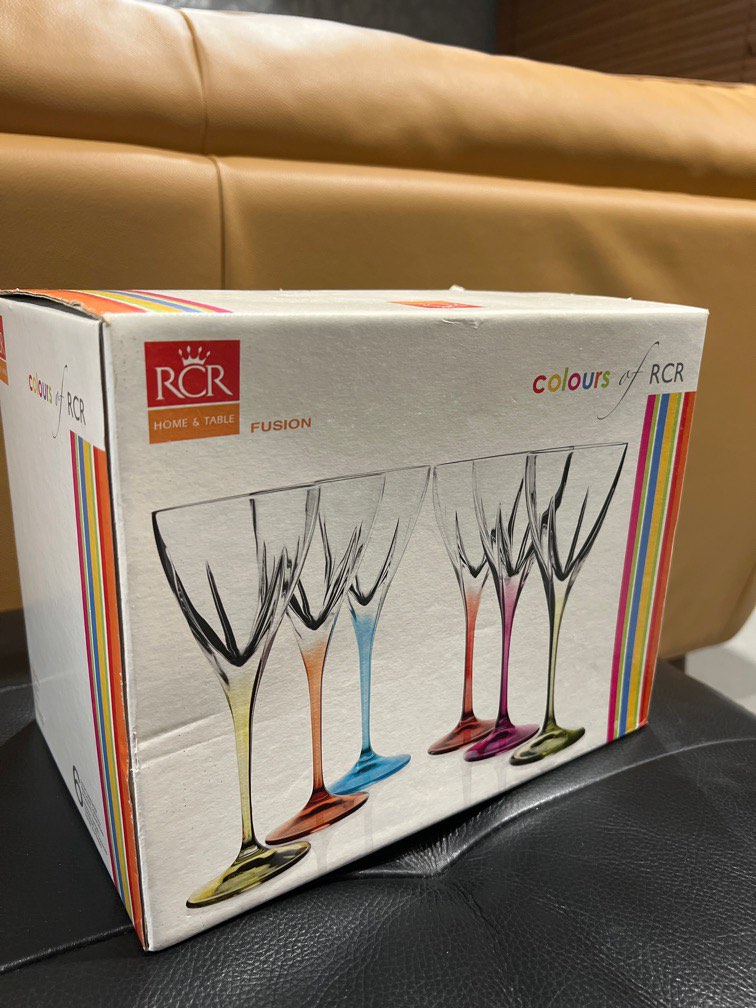 Colours of RCR glasses, Furniture & Home Living, Kitchenware ...