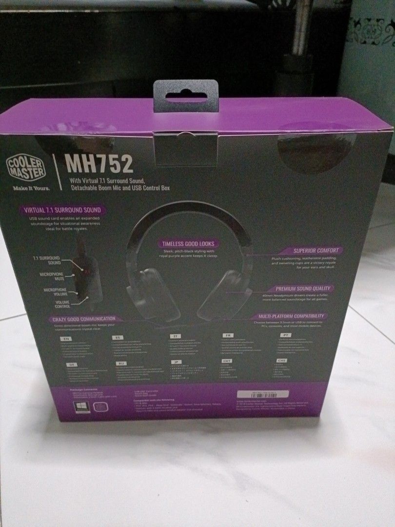 Cooler Master MH752, Audio, Headphones & Headsets on Carousell