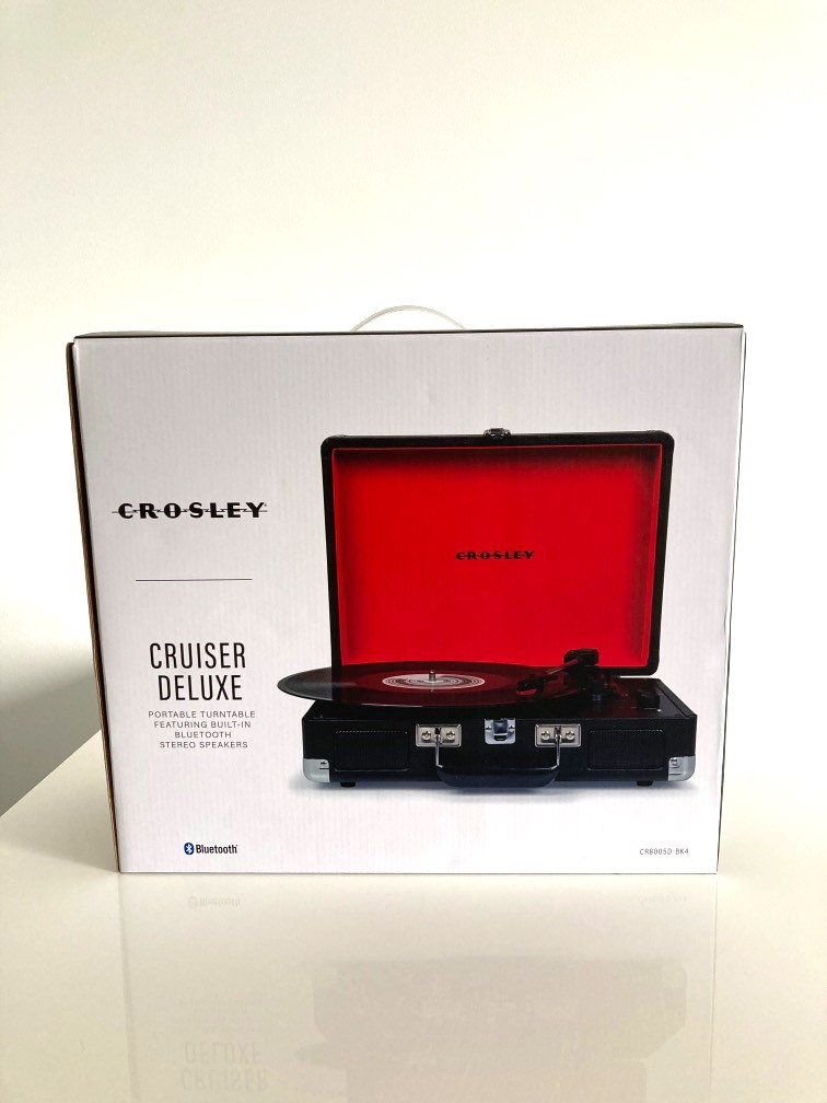 Crosley Cruiser Deluxe Portable Turntable, Audio, Portable Music ...