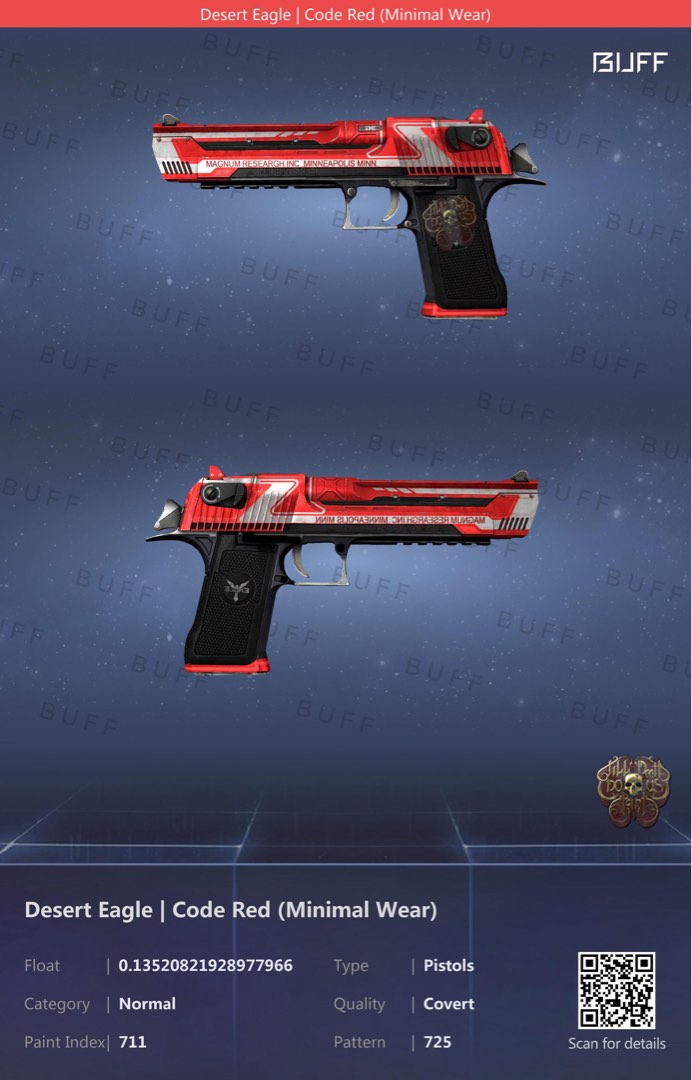 CSGO Deagle code red, Video Gaming, Gaming Accessories, In-Game ...