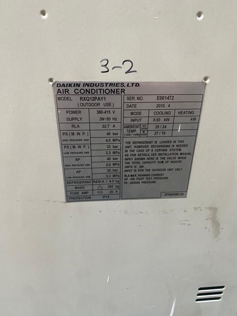 Daikin VRV 3 - 12HP/18HP Compressor Inverter, TV & Home Appliances, Air ...