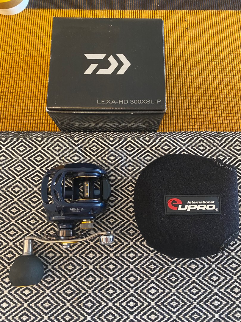 Daiwa Lexa-HD 300XSL-P, Sports Equipment, Fishing on Carousell