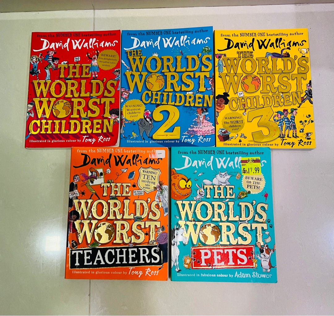 David Walliams worst series, Hobbies & Toys, Books & Magazines, Fiction ...