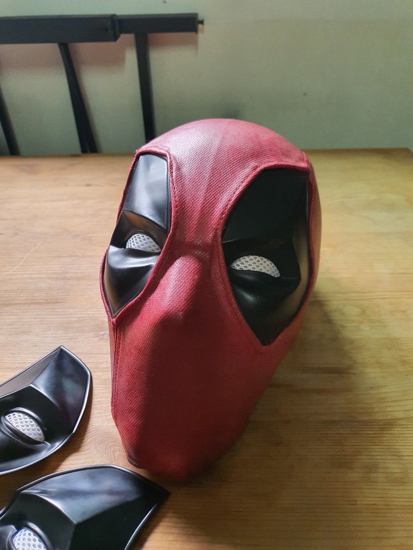 Deadpool mask shell and spare eyes, Hobbies & Toys, Toys & Games on ...
