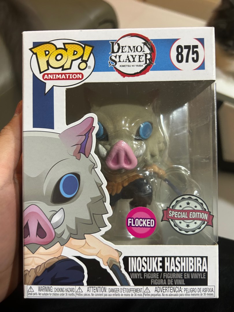 Demon Slayer Funko Pop! (Inosuke Hashibara 875), Hobbies & Toys, Toys ...