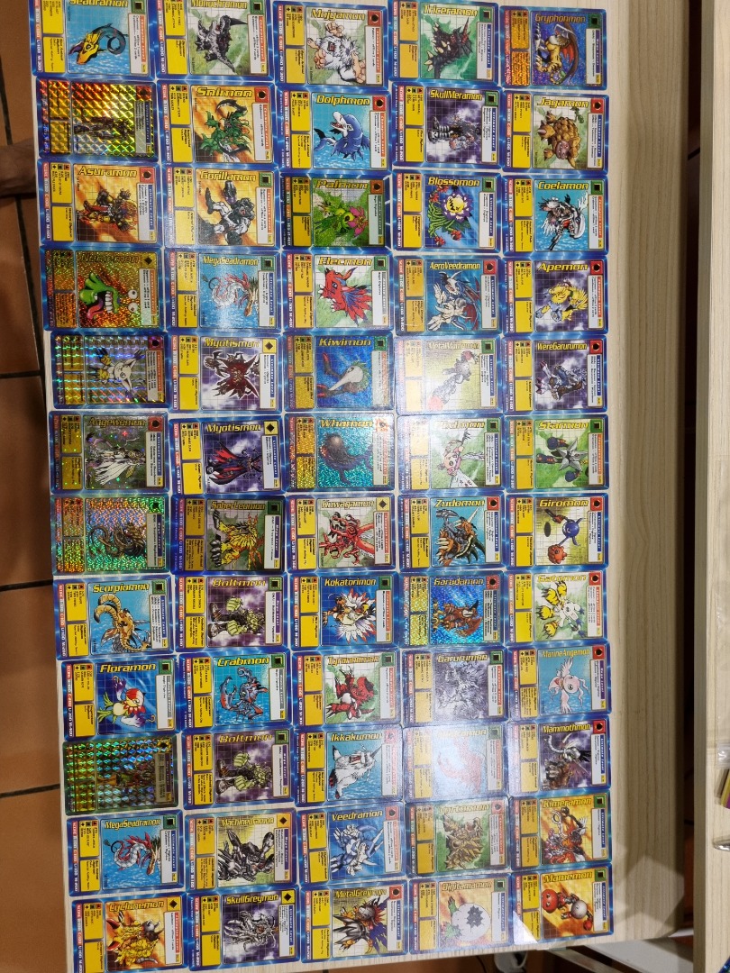 Digimon cards - Authentic from first series, Hobbies & Toys, Toys ...