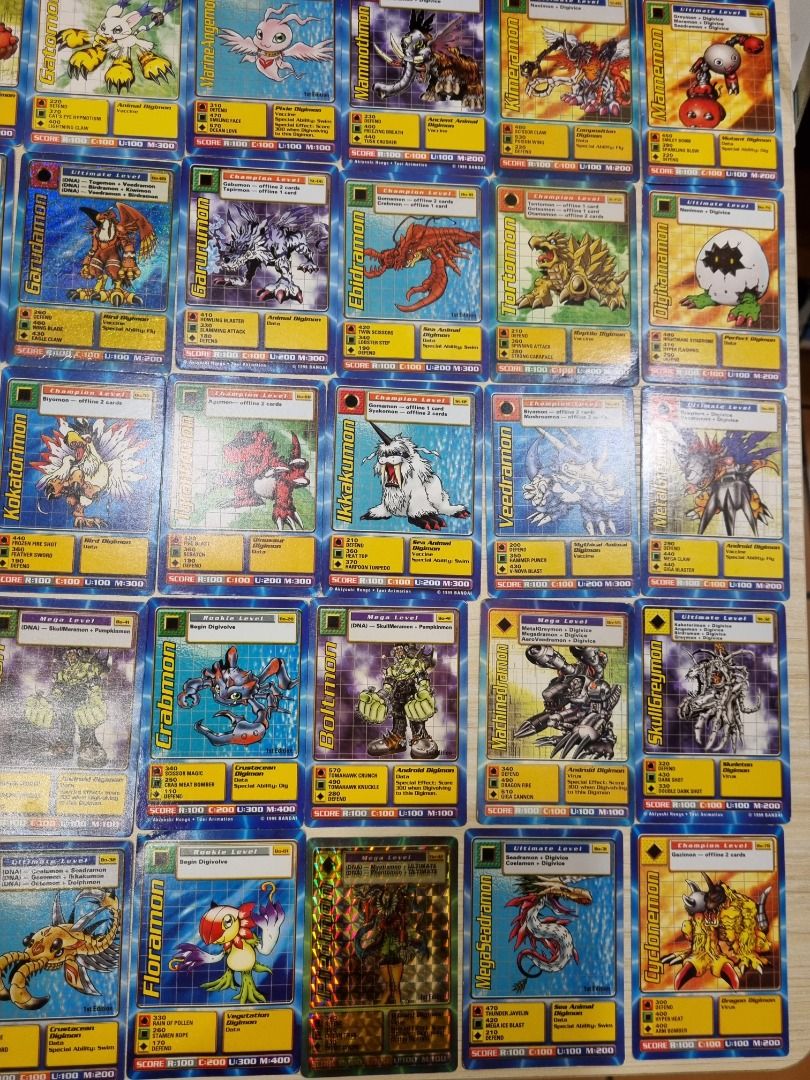 Digimon cards - Authentic from first series, Hobbies & Toys, Toys ...