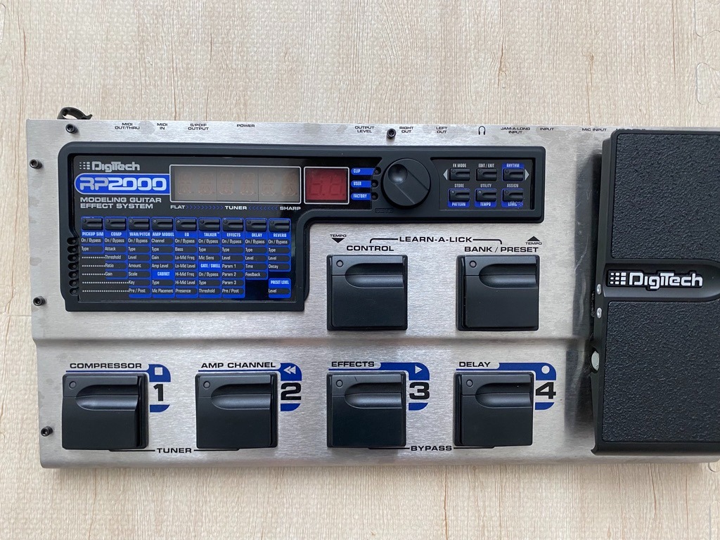 Digitech RP2000 Guitar Multi Effector Pedal, Hobbies & Toys, Music ...