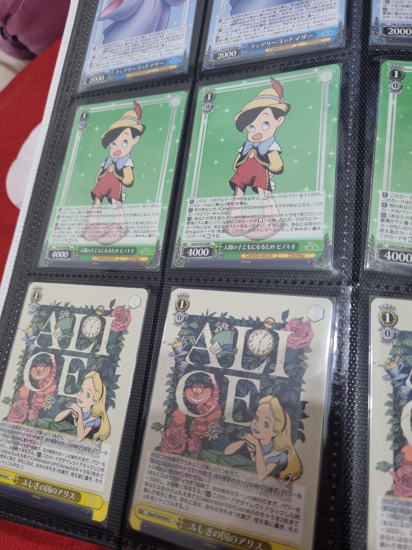 Disney 100 Weiss Schwarz TCG Trading Card Game Authentic (Cinderella ...