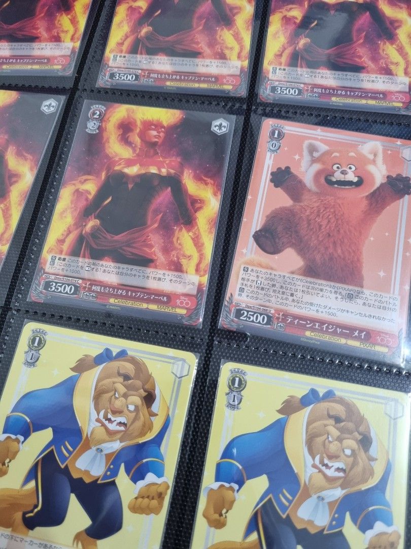 Disney 100 Weiss Schwarz TCG Trading Card Game Authentic (Tinker Bell, Peter Pan, Hook ...