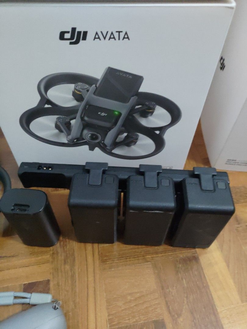 DJI avatar pro + fly more combo, Photography, Drones on Carousell
